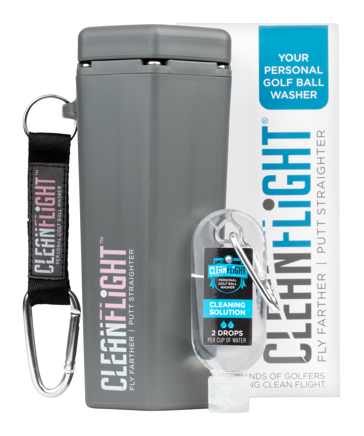 Clean Flight Golf - Personal Golf Ball Washer